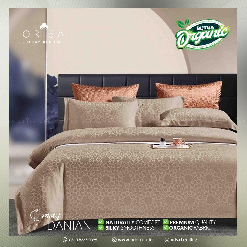 sprei mewah bedcover orisa sutra halus lembut - ORISA